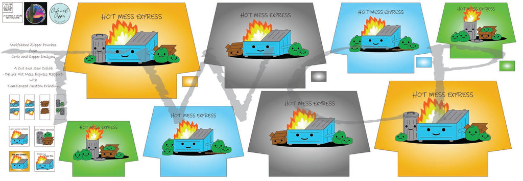 Cork & Copper Designs - The Wolfsbane Zipper Pouch - Hot Mess Express ...